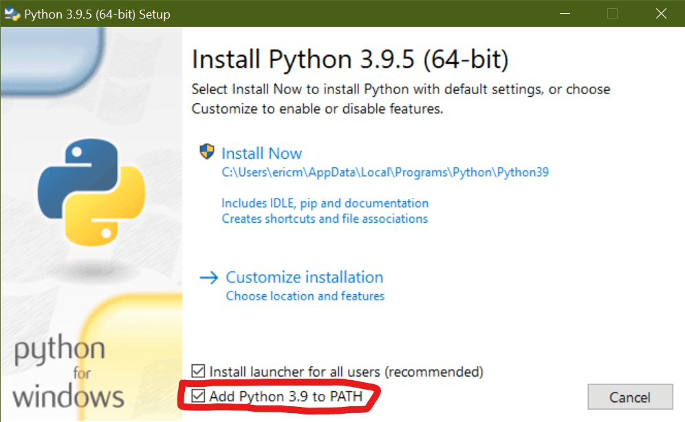 Install Python In Windows And Add It To Path Youtube Riset